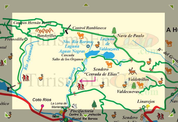A2 - Mapa Turístico de la Sierra de Cazorla, Segura y Las Villas ...